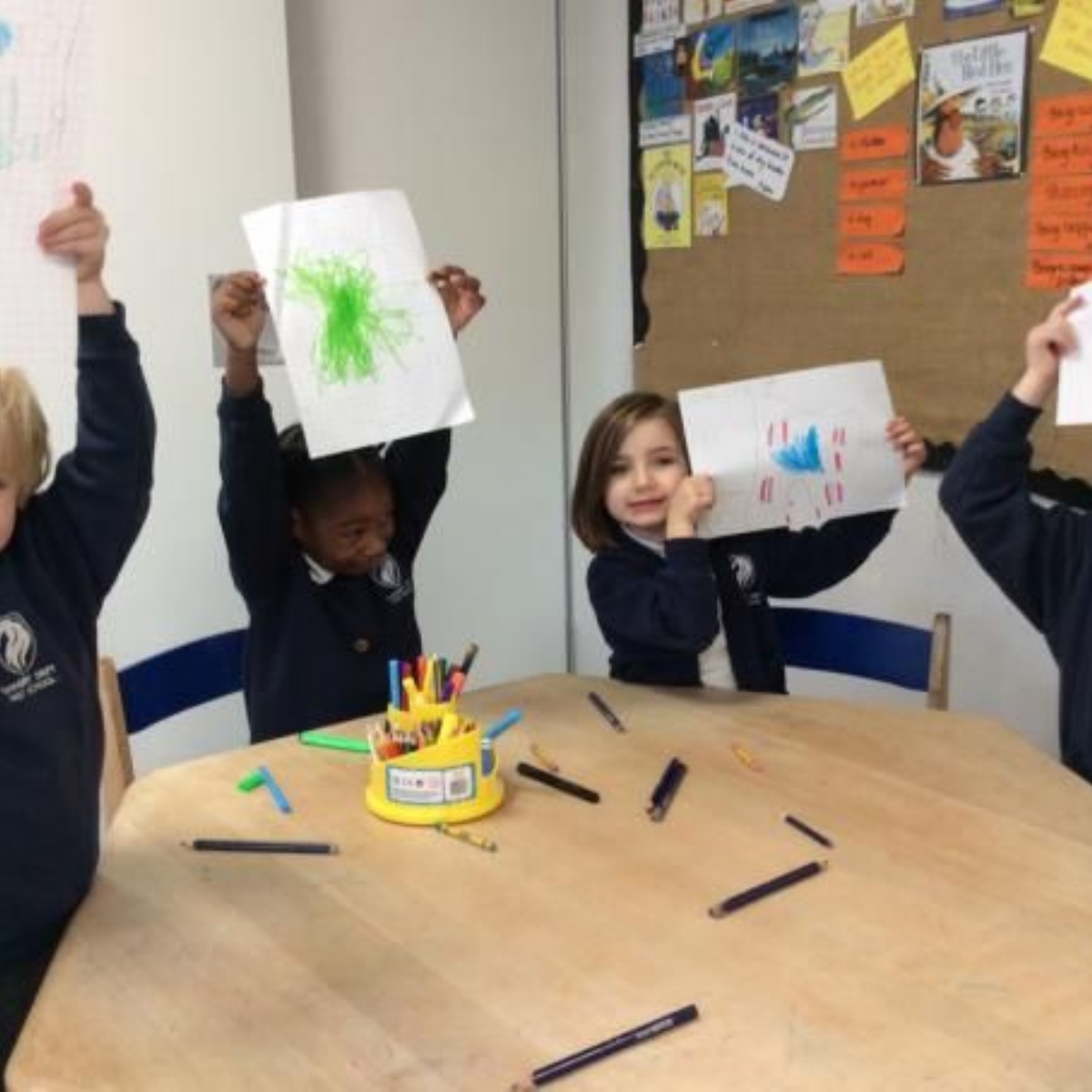 Tannery Drift First School - Reception drawing club